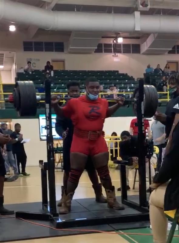 Ivan Thames Named 4A South State Powerlifting Champion | News Posts