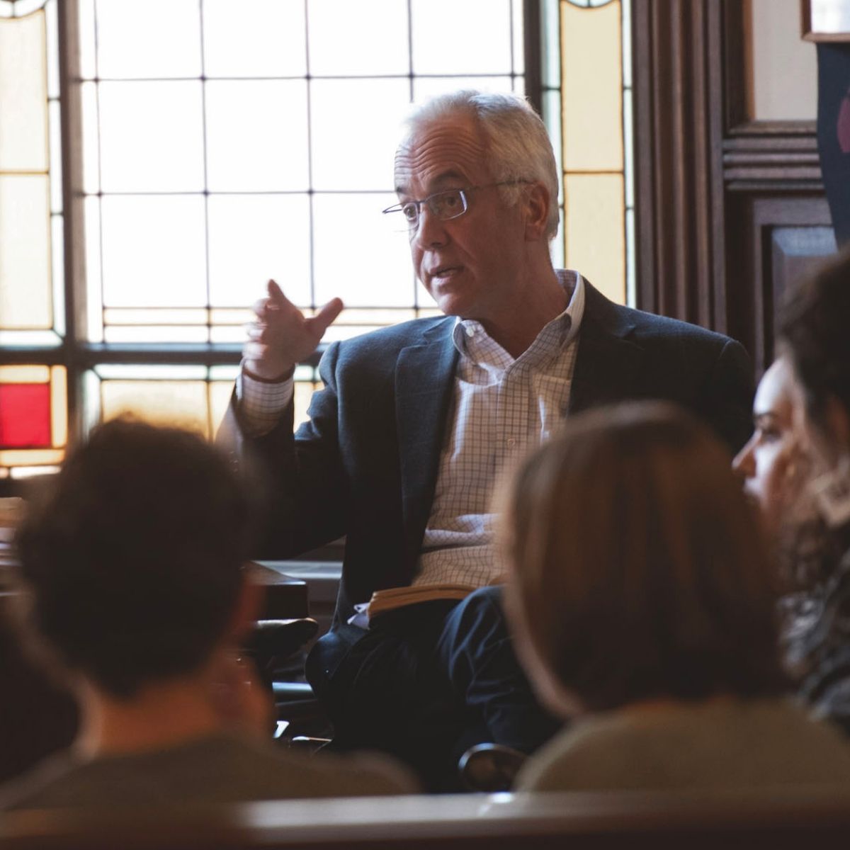 Three Questions with Mr. Wharton | News Post