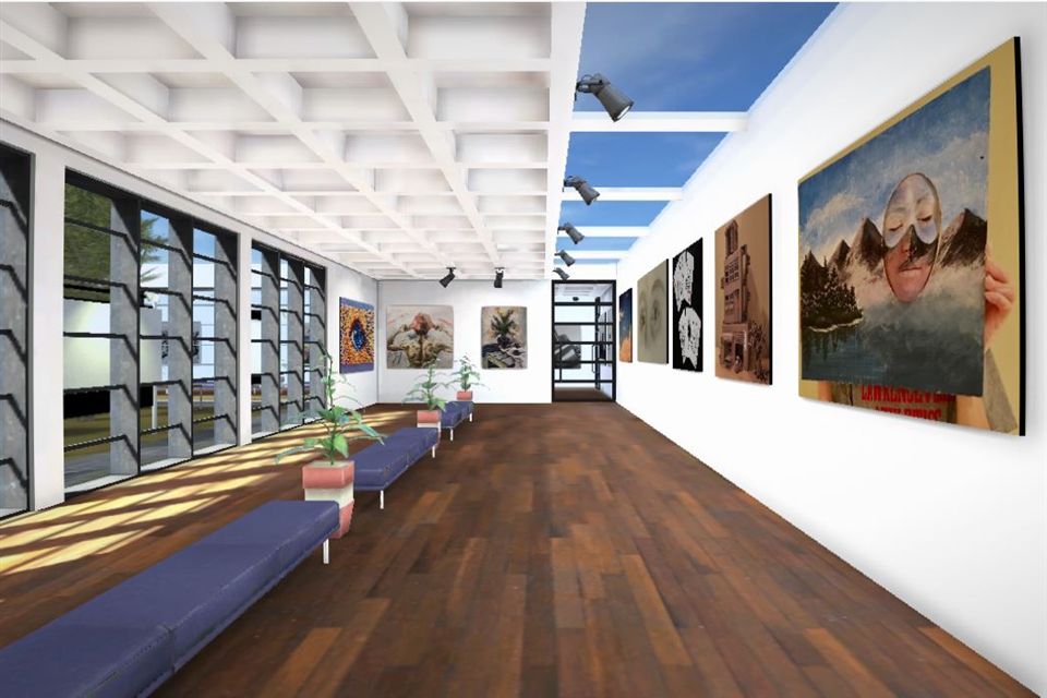 Inter-Arts Council Creates 3D Virtual Student Art Display | News Detail