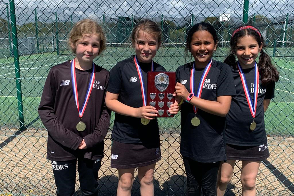 Bede's Prep Wins at the U10 Tennis Championships | Bede's News story