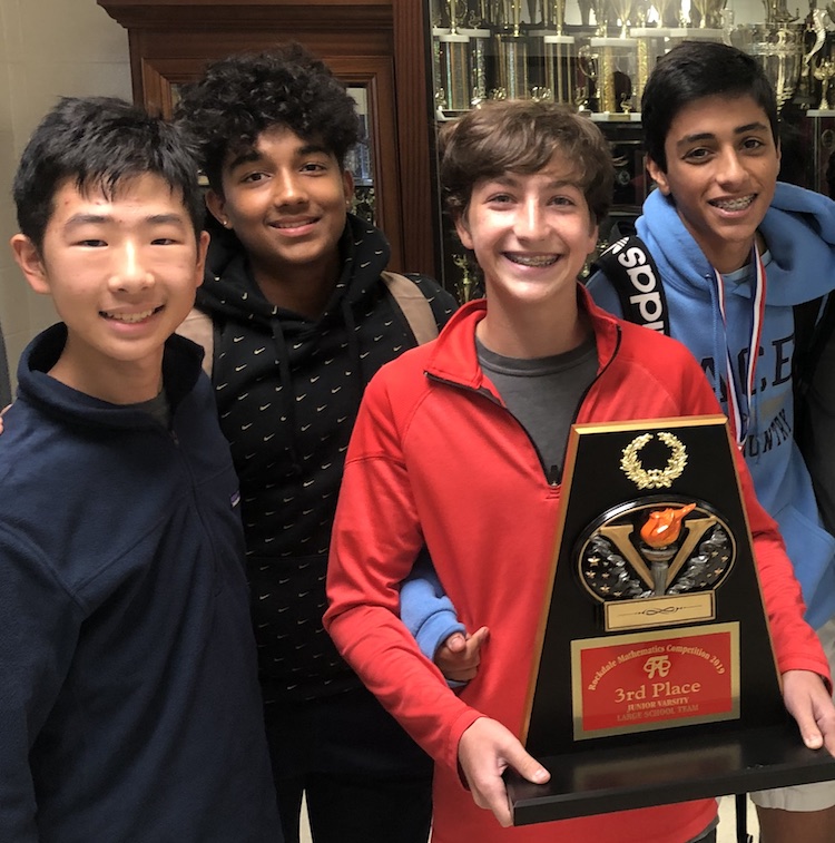 Yang Second at Georgia Tech Math Competition | Pace News