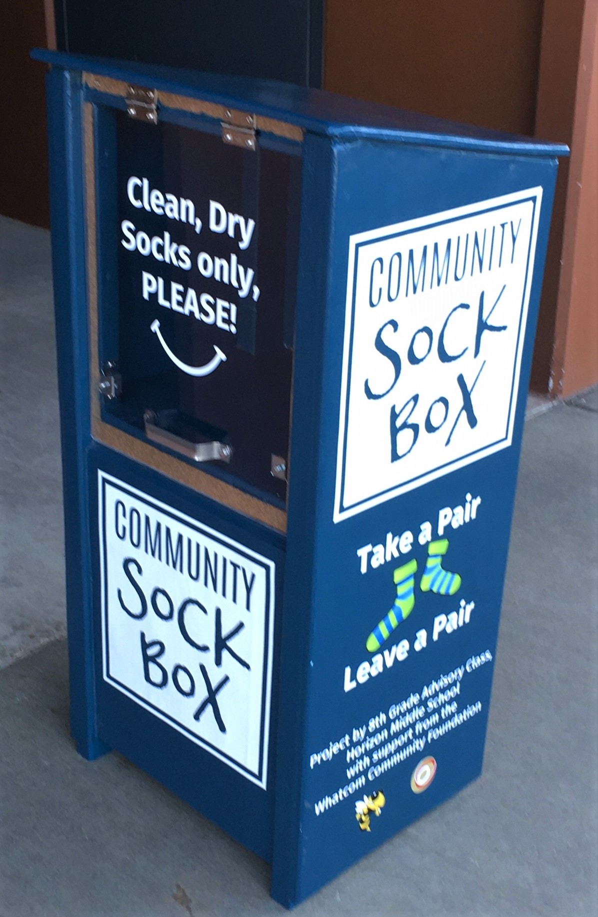 "Community Sock Box" a Community Service Project | Blog Details
