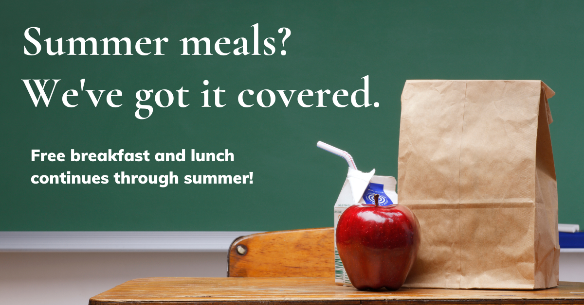 Free Breakfast & Lunch Continue Through Summer | Details
