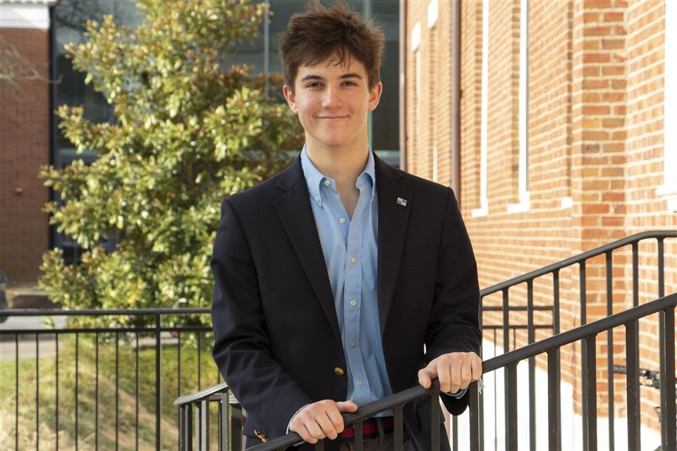 Devin Wolf ’21 Wins Delmas Award | News Detail