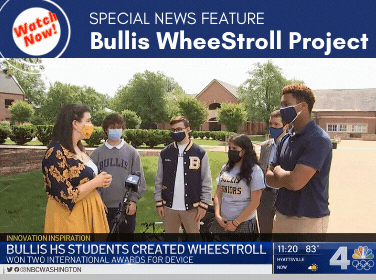 Bullis WheeStroll Making for Social Good Project Featured on NBC4 ...