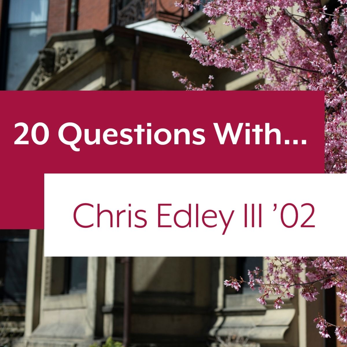 20 Questions with Chris Edley III ’02, Communications Consultant | News ...