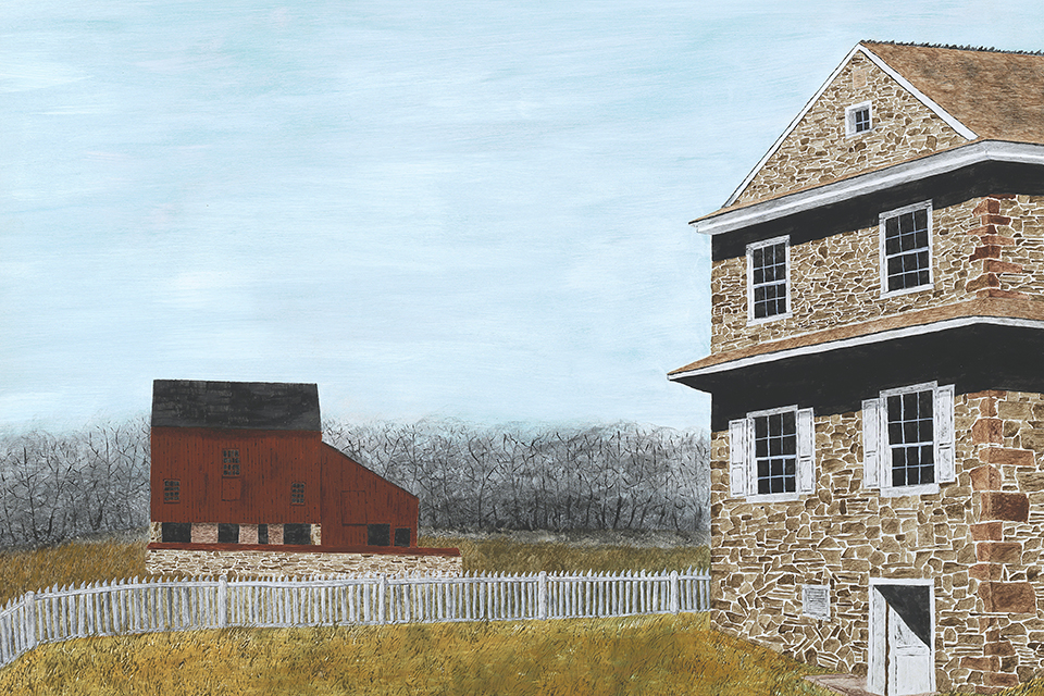 Painting by Performing Arts Chair Keith Roeckle Displayed in Trenton ...