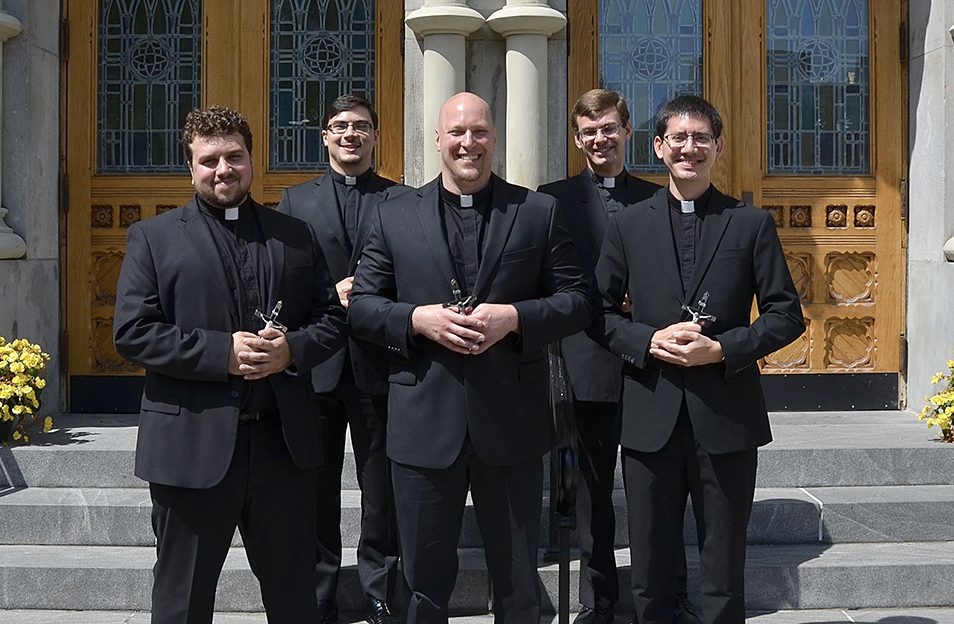 Two Jesuit novices who worked at CHS profess first vows | Post