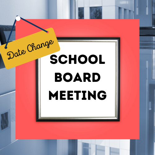 September 2021 Board Meeting - Change of Date | Details