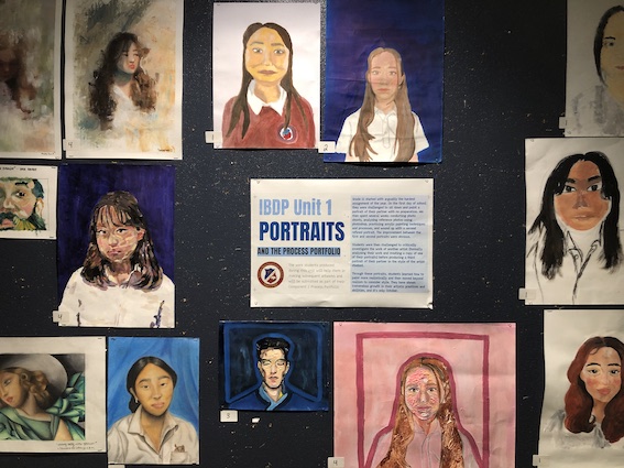 Portraits and the Process Portfolio; Grade 11 Art Students Excel in ...