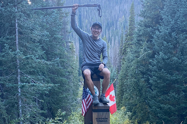 Quinn Coyle '14 Takes a Hike | News Detail Page