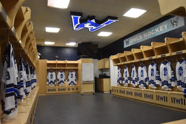 Thanks to Alumni Support, Owls Hockey Unveils New Locker Room | Update