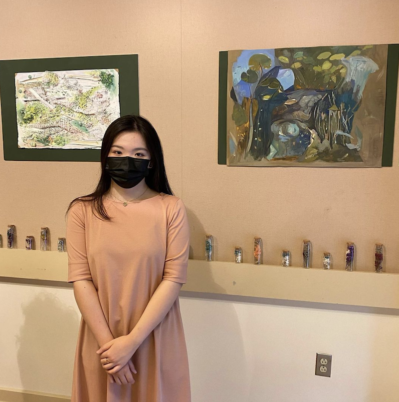 Angelina Ye ‘22 solo exhibition at D&R Greenway aimed at educating ...