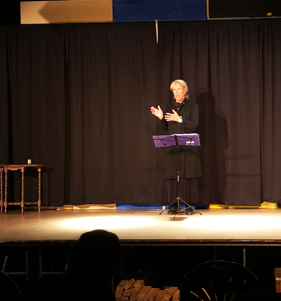 Advanced Scene Study Students Benefit from Performance of Janet Rodgers ...