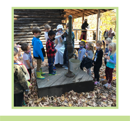 Classes Explore History with Hands-On Experiences at Nature Center Log ...