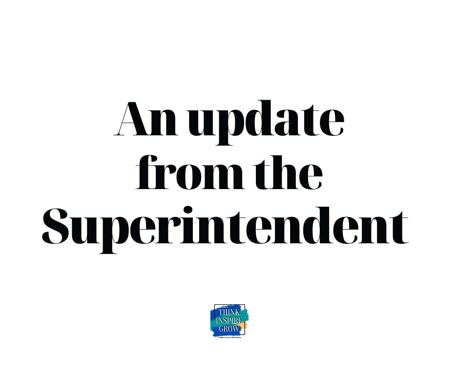 Update from Superintendent of Schools Maria V. Navarro, Ed.D. - April ...