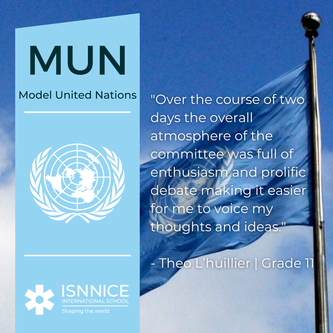 ISN Students participate in ISM Model United Nations | News details