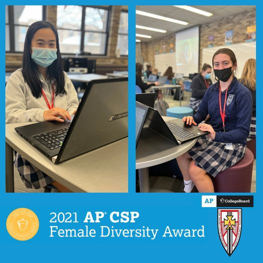 McAuley earns College Board AP® Computer Science Female Diversity Award ...