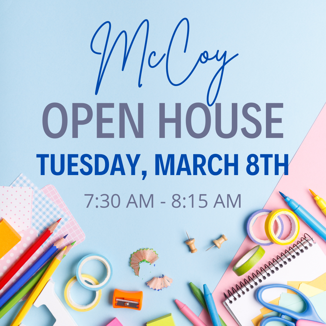 McCoy Elementary Open House | Post Details Page - McCoy Elementary