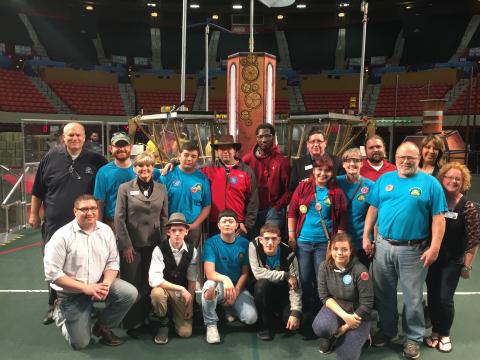 STEM Academy FIRST Robotics team places 16th from 61 teams at regional ...