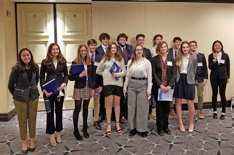 Gunston Model UN Club Attends NAIMUN LIX Conference | Athletics News ...