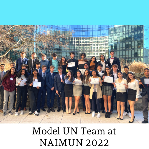 Model UN excels at NAIMUN | Blog Highlights