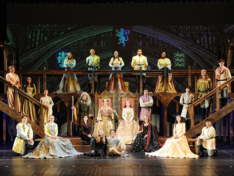 The GSB Players Captivate Audience in Camelot Performance (Photo ...