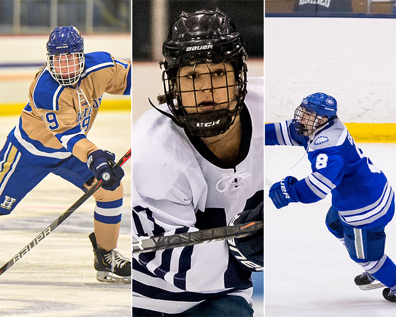 Three Alumni Named All-NESCAC Hockey Players | The Loomis Chaffee School