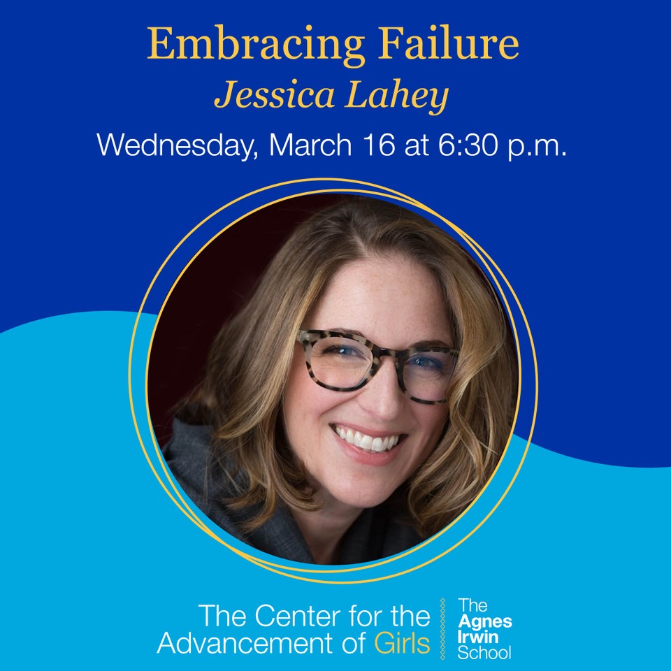 Letting Go So Your Children Can Succeed: An Evening with Author Jessica ...