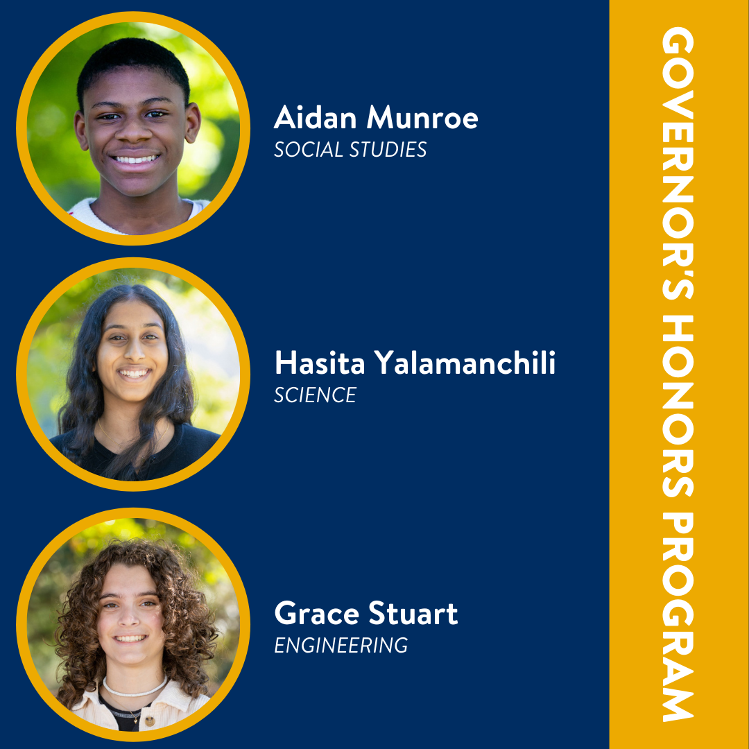 Three Students Selected to Attend Governor’s Honors Program | Post