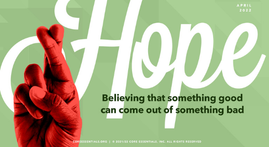 April: Hope | In the News