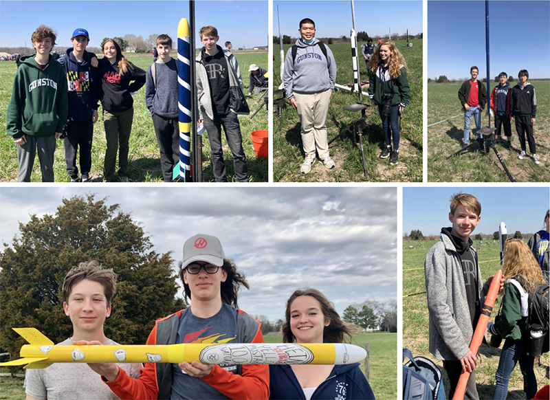 Gunston School Teams Launches 5 Rockets at Red Glare | News Details ...
