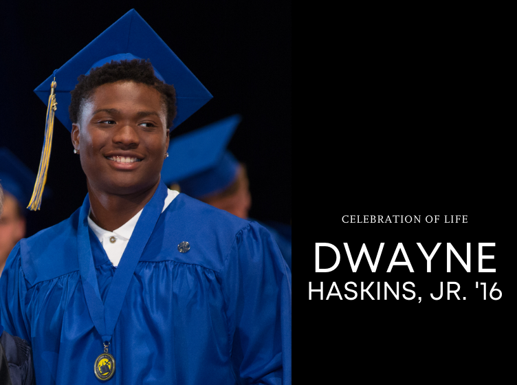 Celebration of Life in Honor of Dwayne Haskins, Jr. '16 | News Article
