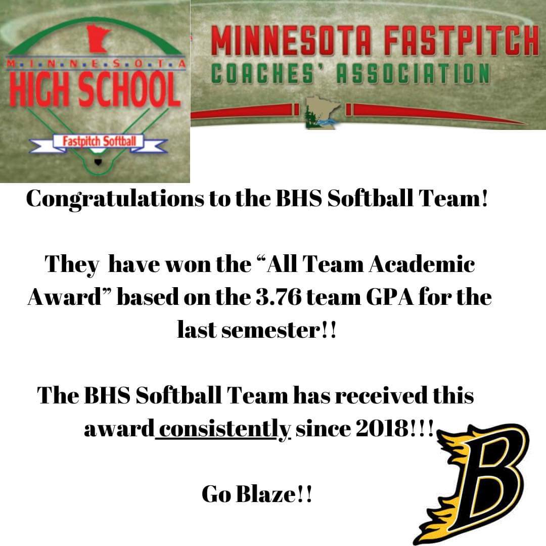 Softball team is dynamite in the classroom! | Details