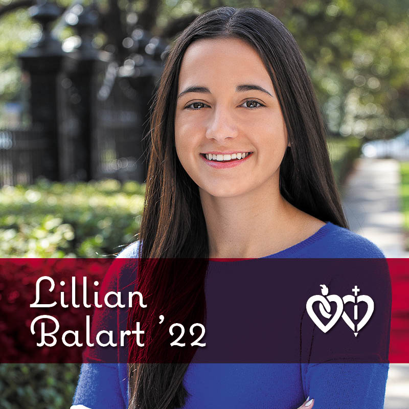 Lillian Balart '22 | News Details