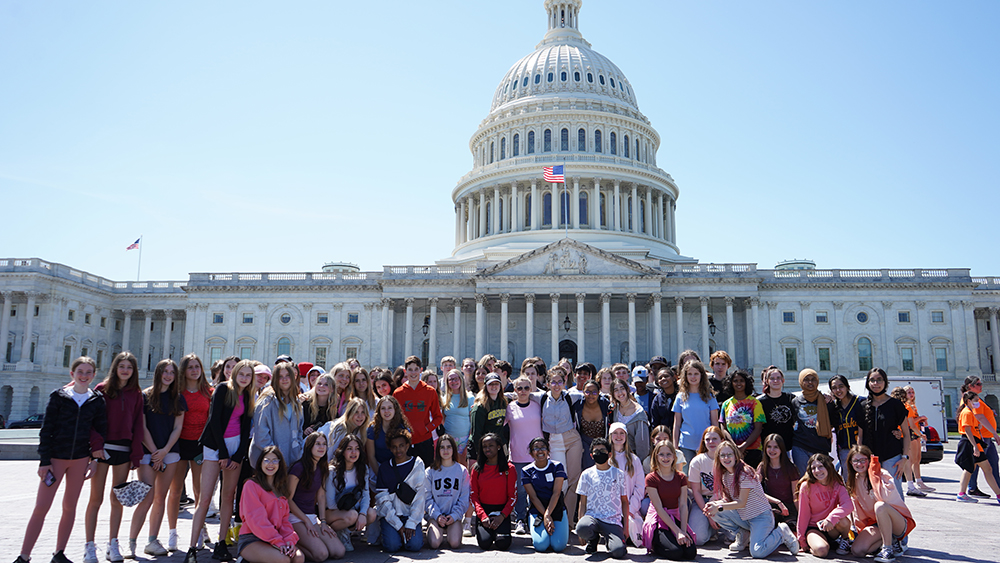 Eighth Grade Goes to Washington | USM News