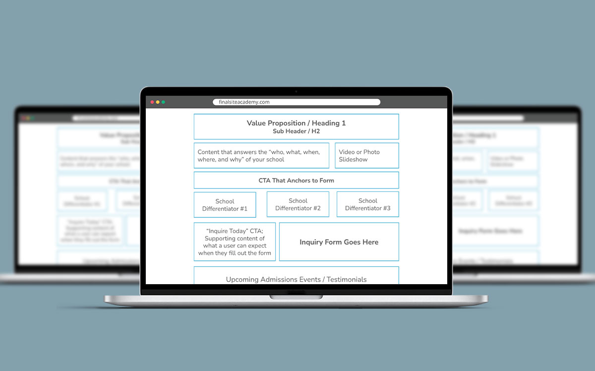 Webpage Layouts for Admissions & Enrollment | Finalsite