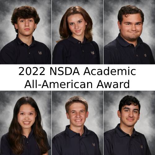 2022 NSDA Academic All-American Award | Blog Highlights