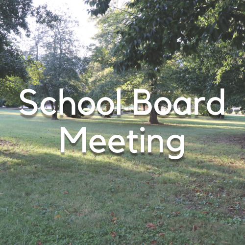 August 2023 School Board Meeting Details