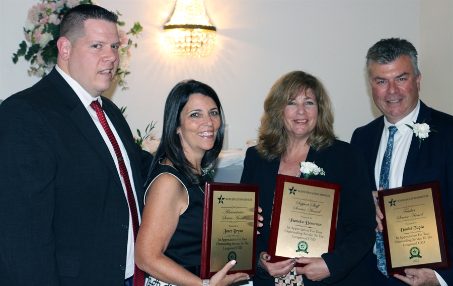 Longwood's "Shining Stars" Honored by SCOPE Education Services | News Details