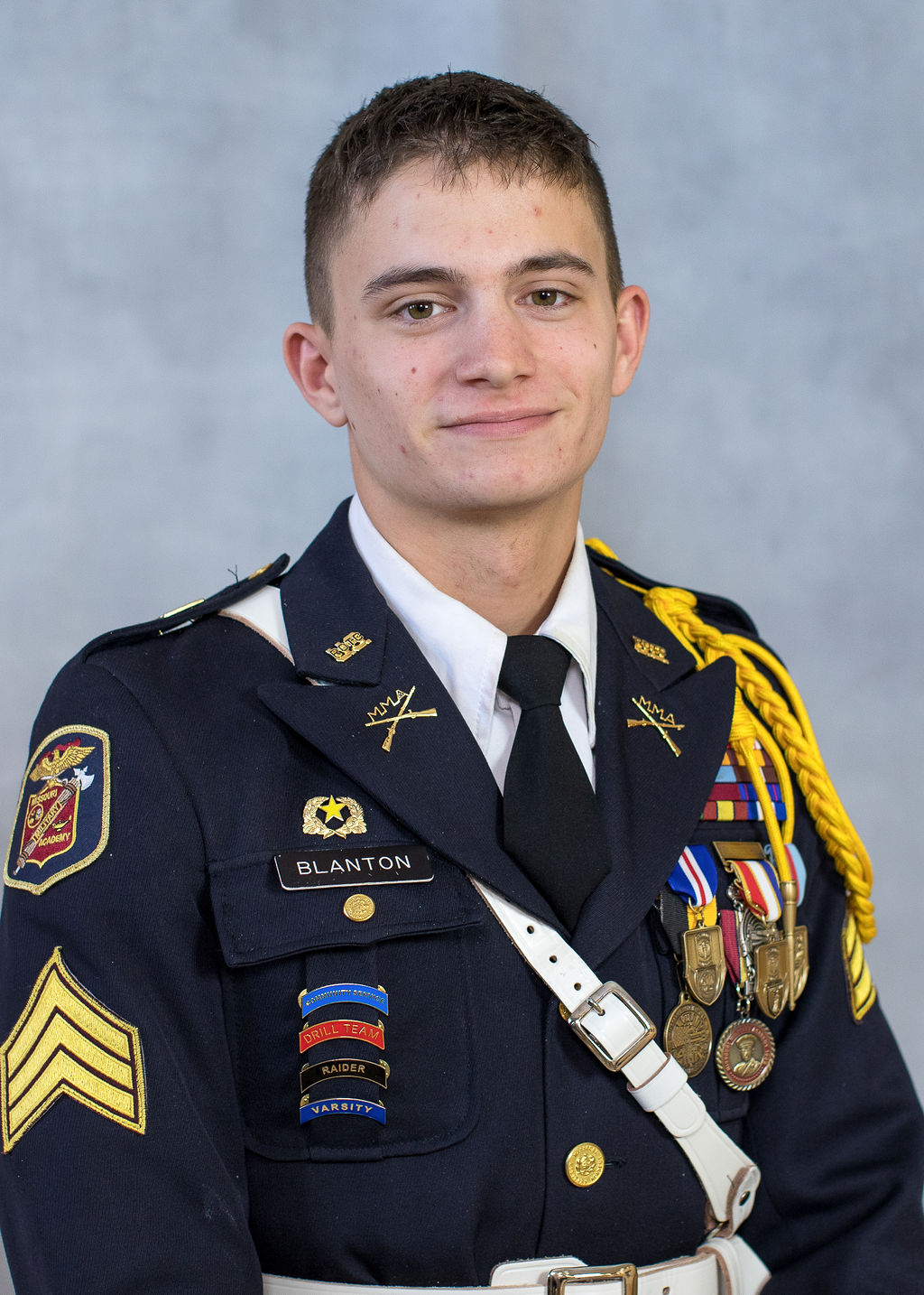 Battalion Sergeant Major Gage Blanton | News Details