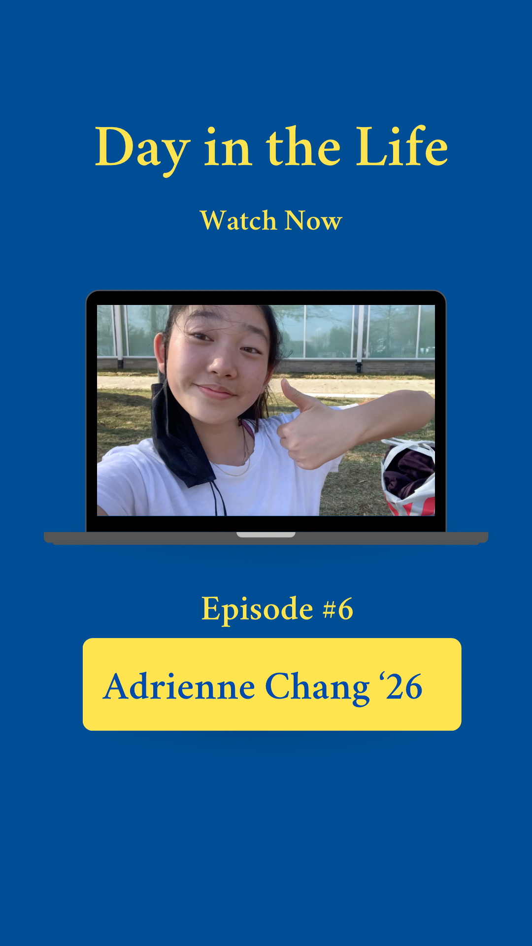 Day in the Life Series: Adrienne C. '26 | A Student Voice