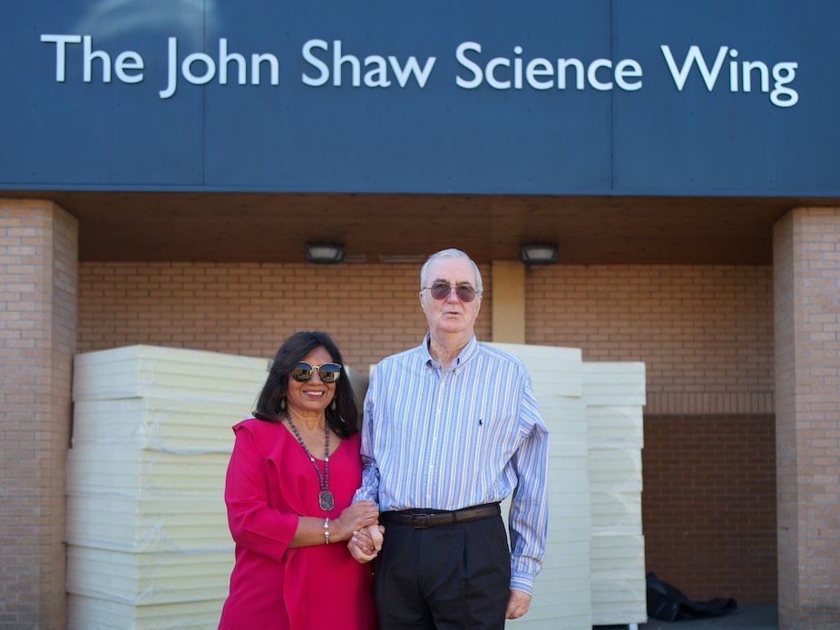 First Official Visit to The John Shaw Science Wing | Latest News