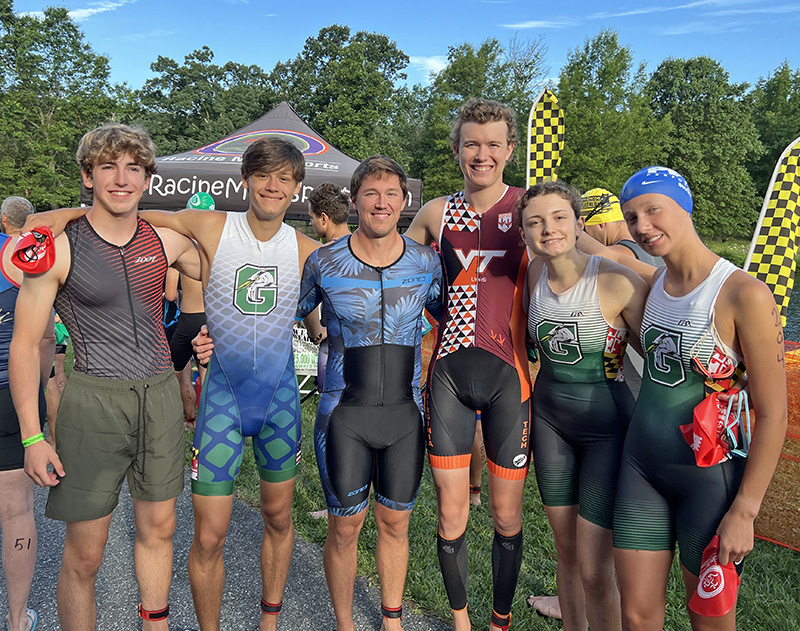 Gunston Juniors Colin Hallmark & Allie Fitzgerald win Triathlon State ...