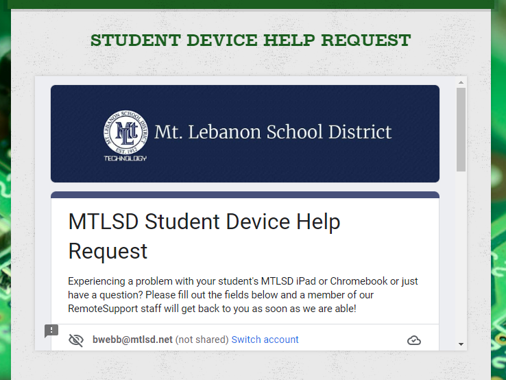 Take Home Tech Information | Details