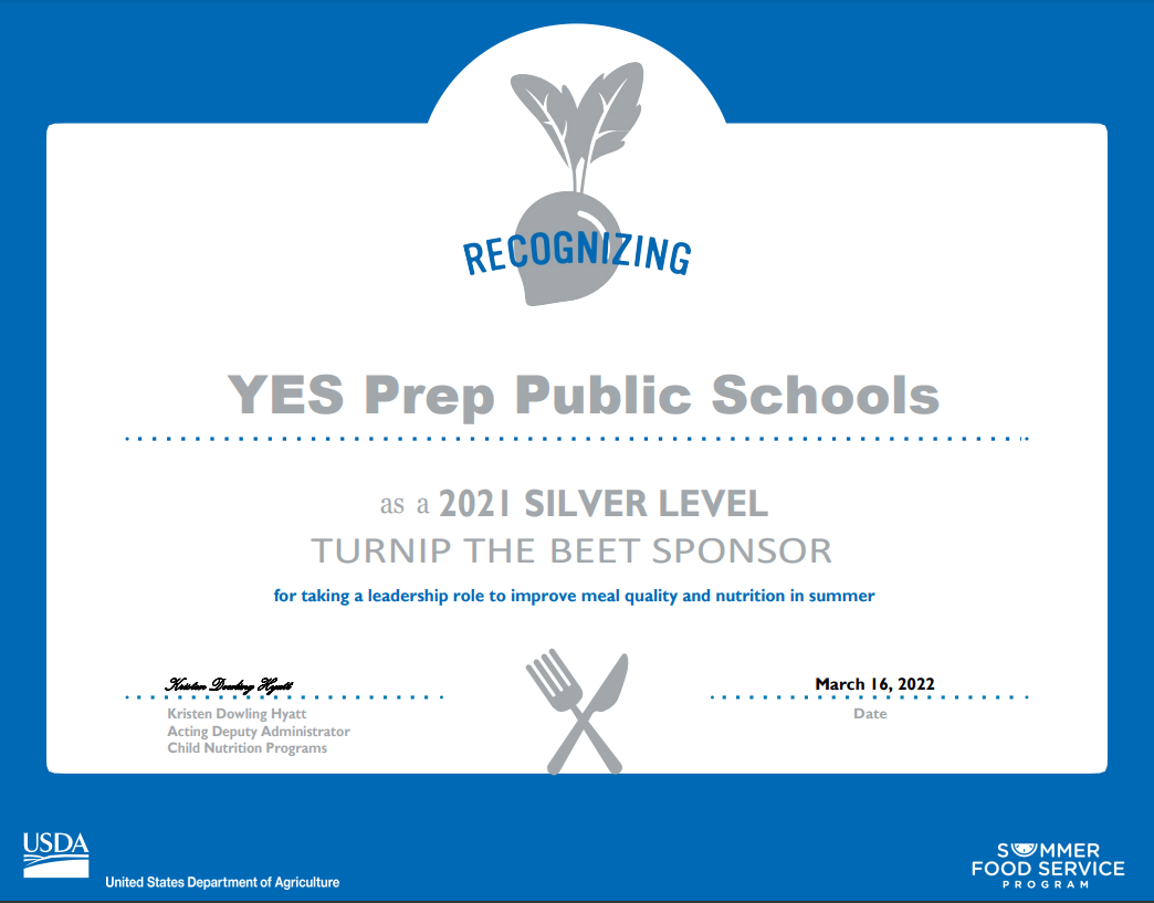 Child Nutrition wins "Turnip the Beet" award from US Dept of ...