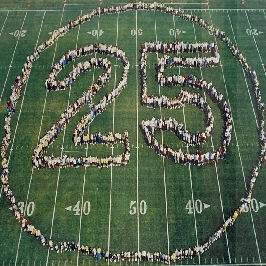 Iconic “25” Photo Marks Milestone for School, Class of 1973 | Throwback ...