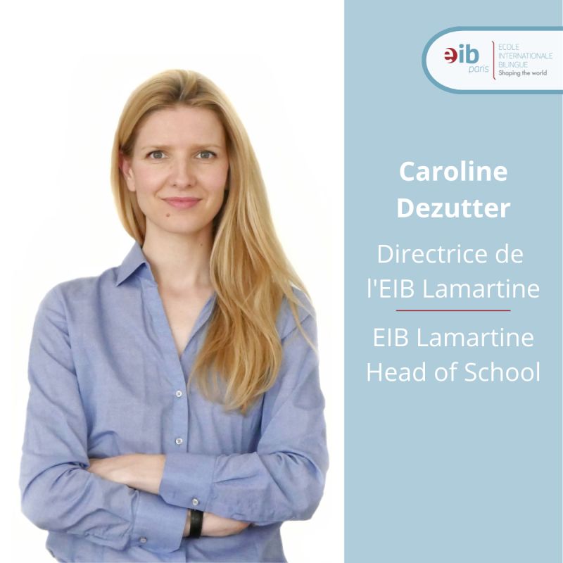 New Head of School at EIB Lamartine | News Details - EIB Paris