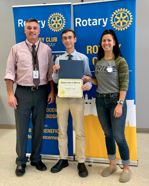 Ethan Cain named Rotary Student of the Month | Post Detail