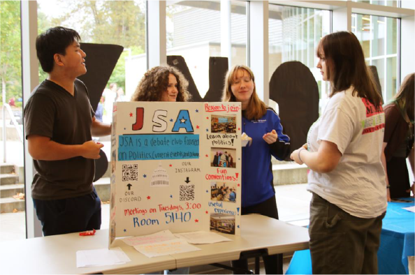 Clubs on Display at Club Fair | News Article - Liberty High School